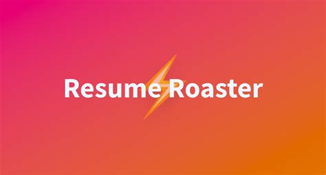 Resume Roaster A Hugging Face Space By Umair894