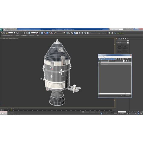 Apollo Spacecraft 3d Model