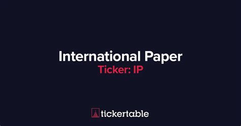 What Does International Paper Do?