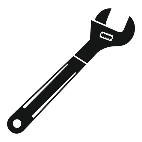 Adjustable Wrench Icon Simple Style 14570958 Vector Art At Vecteezy