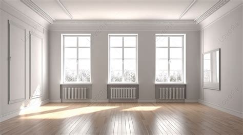 창 및 라디에이터가 있는 빈 3d 방 그림 천장 배경 빈 벽 배경 삽화 배경 이미지 Hd 천장 빈 벽 삽화 배경 사진 무료 다운로드 Lovepik