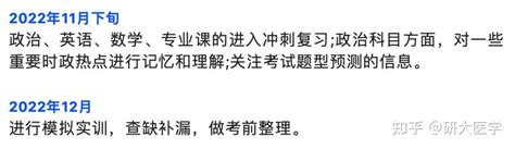 研大医学：23考研下半年重要时间节点来啦！ 知乎
