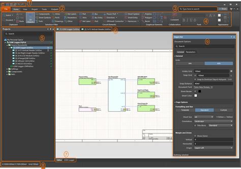 Sch And Schlib Editor Ui Elements Altium Circuitmaker Technical