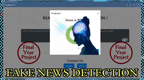 Fake News Detection Using Nlp Projectmachine Learning Final Year