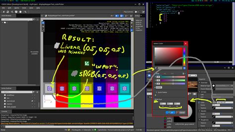 Color Picker Doesnt Give Expected Color For Linear Color Properties Eg Basecolor · Issue