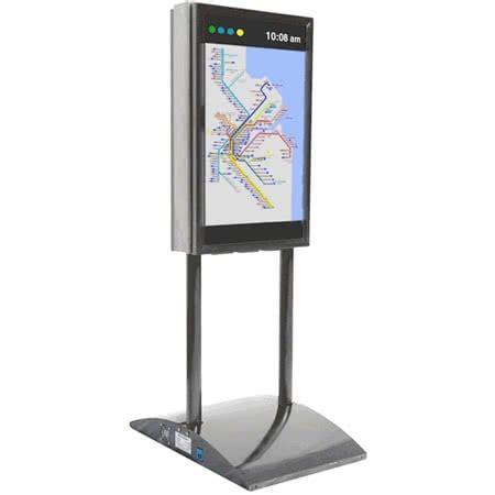 TOUCH SCREEN OUTDOOR LCD KIOSK DISPLAY Metromatics