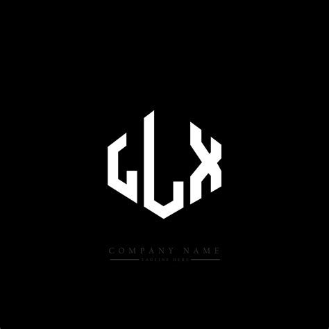 Llx Letter Logo Design With Polygon Shape Llx Polygon And Cube Shape