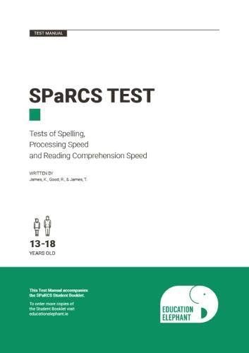 Buy SPaRCS SPaRCS Test Manual Examiner Manual Book Online At Low Prices In India SPaRCS
