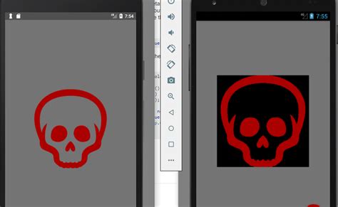 Xml Android Bitmap Transparent Background Is Black On Lower API