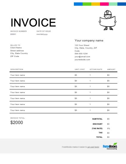 Format Labour Invoice Template Free PSD File By Labour Invoice Template Free Cards Design