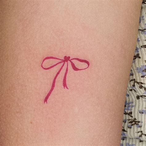 Ribbon Tattoo Ribbon Tattoos Bow Tattoo Designs Red Ink Tattoos