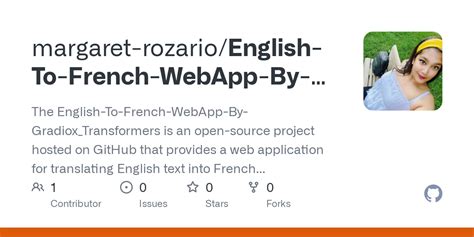 Github Margaret Rozarioenglish To French Webapp By Gradioxtransformers The English To