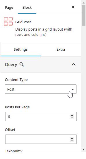 Enable Pagination In Blocks Content Views Pro