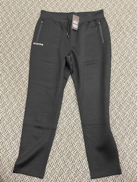 Ccm Black Senior Xl Tapered Locker Room Pant Sidelineswap Buy And