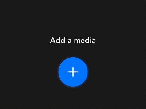 Add Media Button And Menu Micro Interaction App Interface Design Interactive Web Design Tips