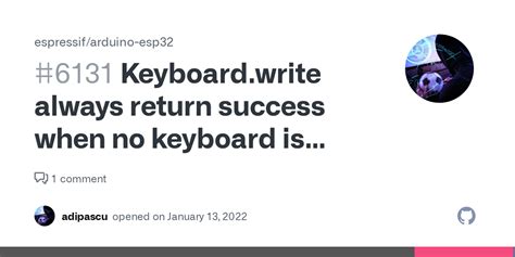 Keyboard Write Always Return Success When No Keyboard Is Plugged In