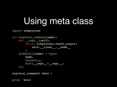 `shell Invocation` In Python 2 Speaker Deck