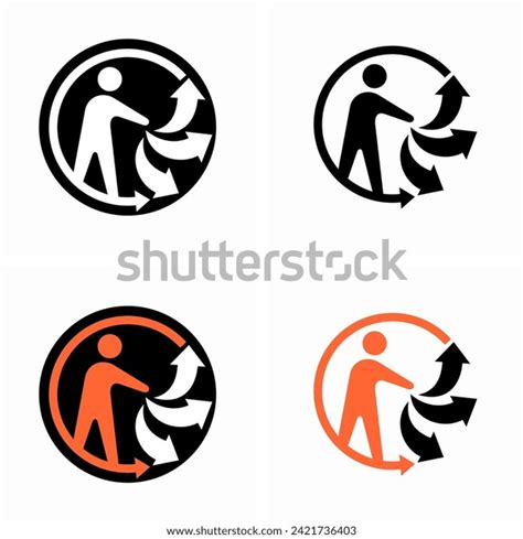 Garbage Sorting Vector Information Sign Stock Vector Royalty Free 2421736403 Shutterstock