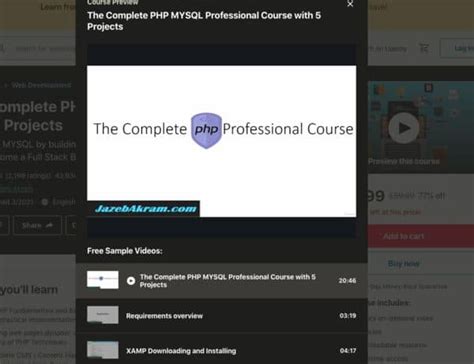 8 Best Php Courses Online The Career Project