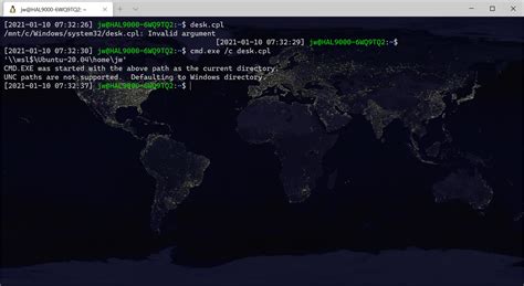 Launch Windows Features From Wsl Shells