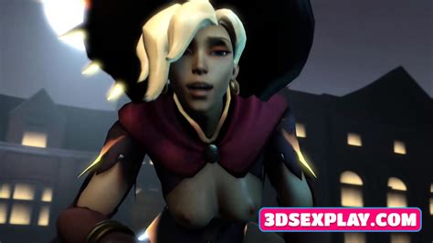 Cartoon Hot Mercy Is Used As A Sex Slave