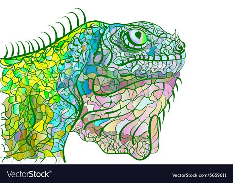 Chameleon Royalty Free Vector Image VectorStock