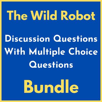 The Wild Robot Task Cards Bundle Novel Study By Adam Rolaby TPT