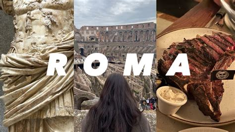 🇮🇹 매일이 먹방 돼지의 길 🐷 이탈리아 로마 여행 브이로그 남자친구랑 3박4일 커플여행 콜로세움바티칸봉골레파스타and티본스테이크맛집🥩 로마 카페 And야경맛집 Youtube
