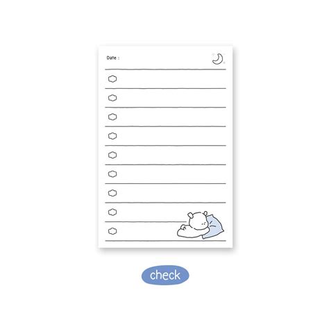 Dash And Dot Pogeuni Planning Checklist Memo Notepad