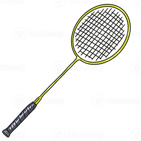 Badminton Racket And Shuttlecock 27706812 Png