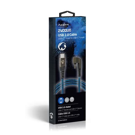 USB Cable USB 2 0 USB Type C Male USB Type C Male 480 Mbps Gold Plated 2 00 M