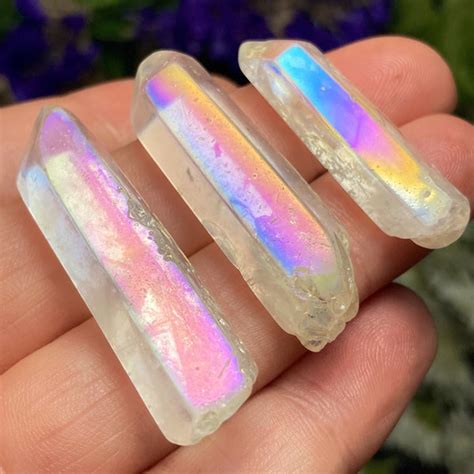 Angel Aura Quartz Etsy