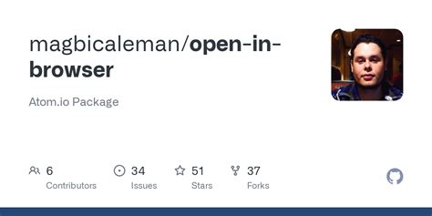 github magbicaleman open in browser package