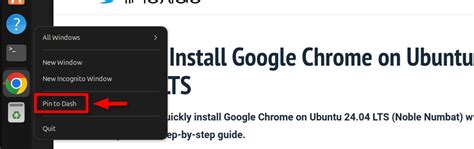 How To Install Google Chrome On Ubuntu LTS