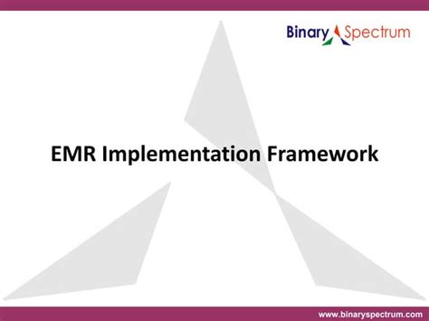 Emr Implementation Framework Ppt
