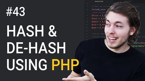 43 Hashing And De Hashing Data Using PHP PHP Tutorial Learn PHP