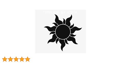 Tangled Sun Logo Tangled Sun Sticker