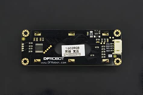 I2c 16x2 Arduino Lcd With Rgb Font Display 16x2 Lcd Display Rapid Robotics Australia