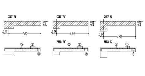 Formwork And Reinforcement Details Of The Slab In Autocad 2d Drawing Cad File Dwg File Cadbull