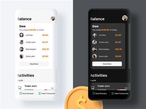 Split Bill With Friends By Shimei Qiu On Dribbble