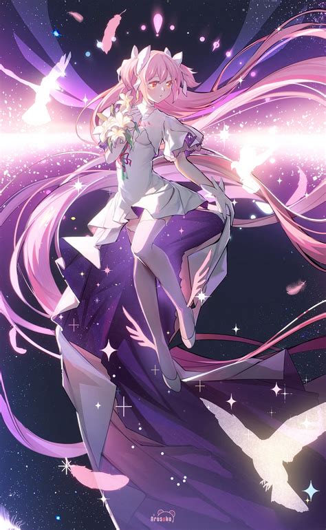 Kaname Madoka And Ultimate Madoka Mahou Shoujo Madoka Magica Drawn By