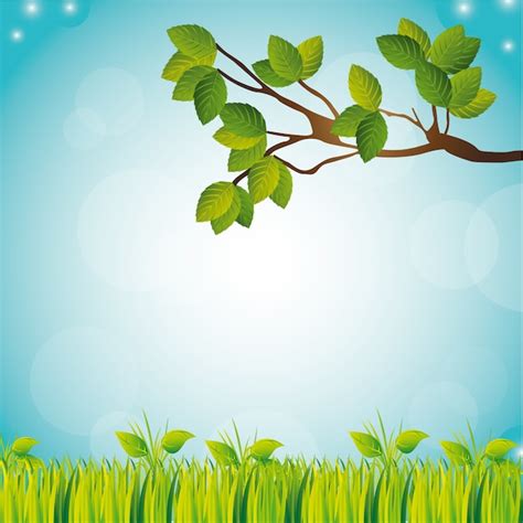 Premium Vector Tree Branch Vector Illustration