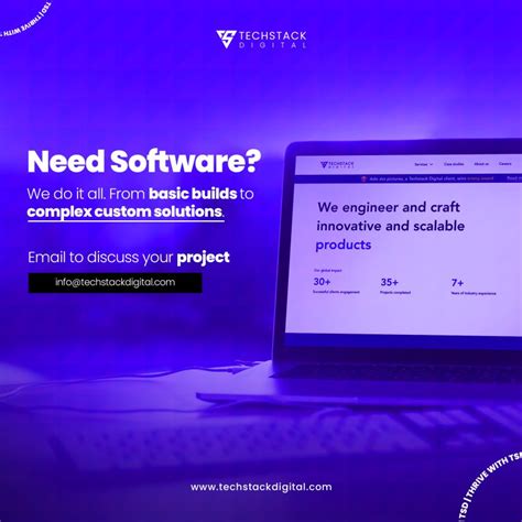 Techstack Digital On Linkedin Customsoftware Softwaresolution