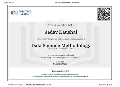 Kaushal Jadav On Linkedin Ibm Cognitiveclass Datascience Datascientist Datasciencetraining…