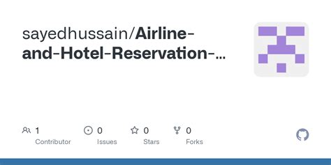 GitHub Sayedhussain Airline And Hotel Reservation System Using Python