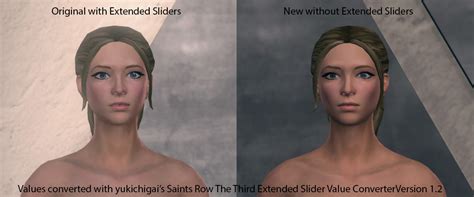 Sr3 Extended Slider Value Converter Saints Row Mods