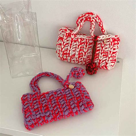 코바늘 윈터 미니백 Diy 가방뜨기 패키지 영상포함 솜씨당