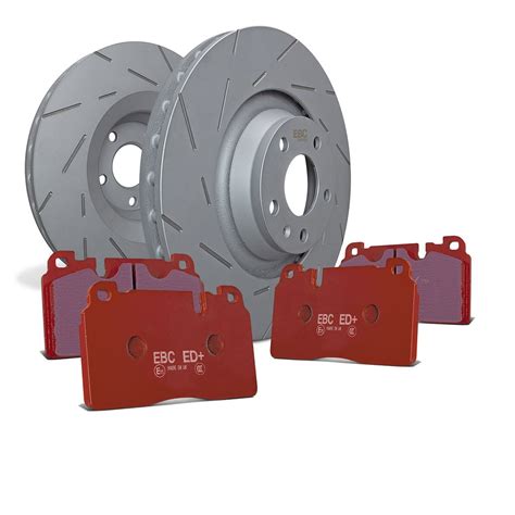 Ebc Brakes S15kr1044 S15 Extra Duty Orangestuff Brake Pads And Usr