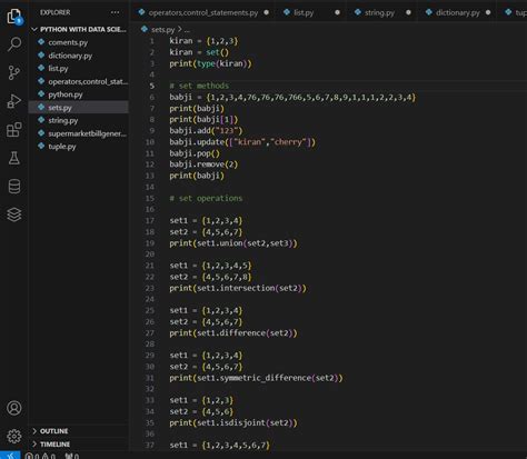 Dinesh N On Linkedin Kiran Sagar Pythonlife Task 19 Practice Set Set Methods Set