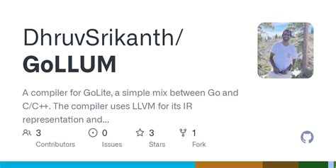 github dhruvsrikanth gollum a compiler for golite a simple mix